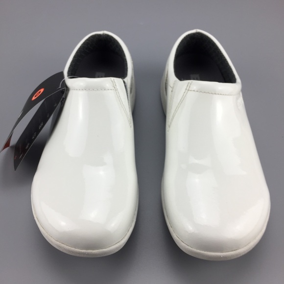 Bogs | Shoes | Bogs Ramsey White Patent Leather Waterproof Clog | Poshmark